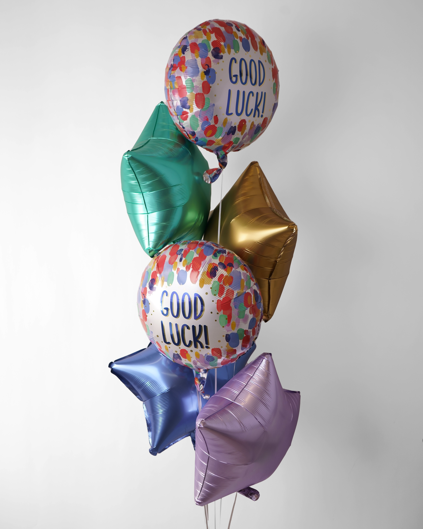 Good Luck Foil Balloon Bouquet – Cutie Balloons