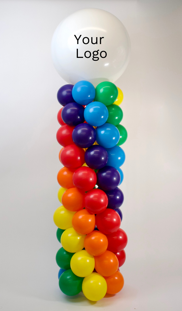 Pride Balloon Column/Pillar - Pride Balloons Toronto – Cutie Balloons