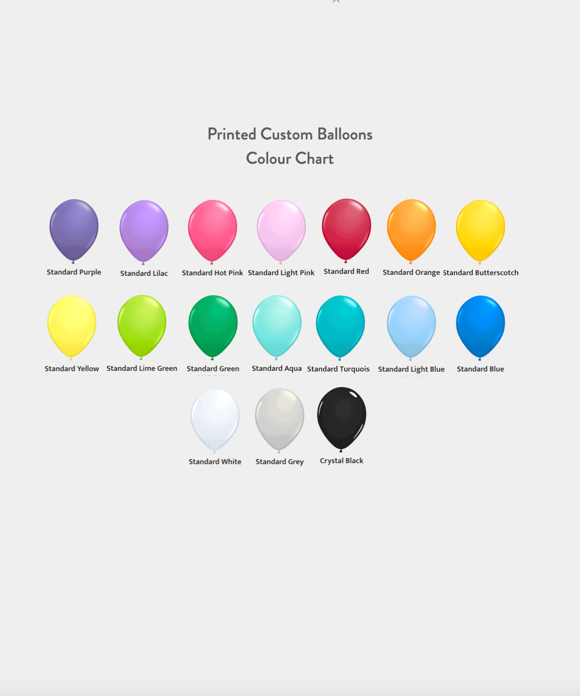 12" Printed Logo Custom Balloons Toronto - Corporate Balloons – Cutie ...